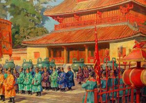 The Nguyen Dynasty emerged under what circumstances? Summary of the ...